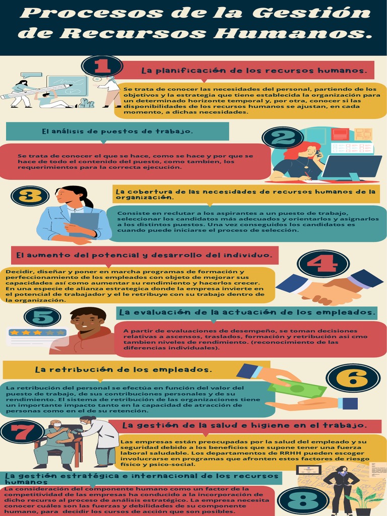Infografia Orga | PDF | Gestión de recursos humanos | Economias