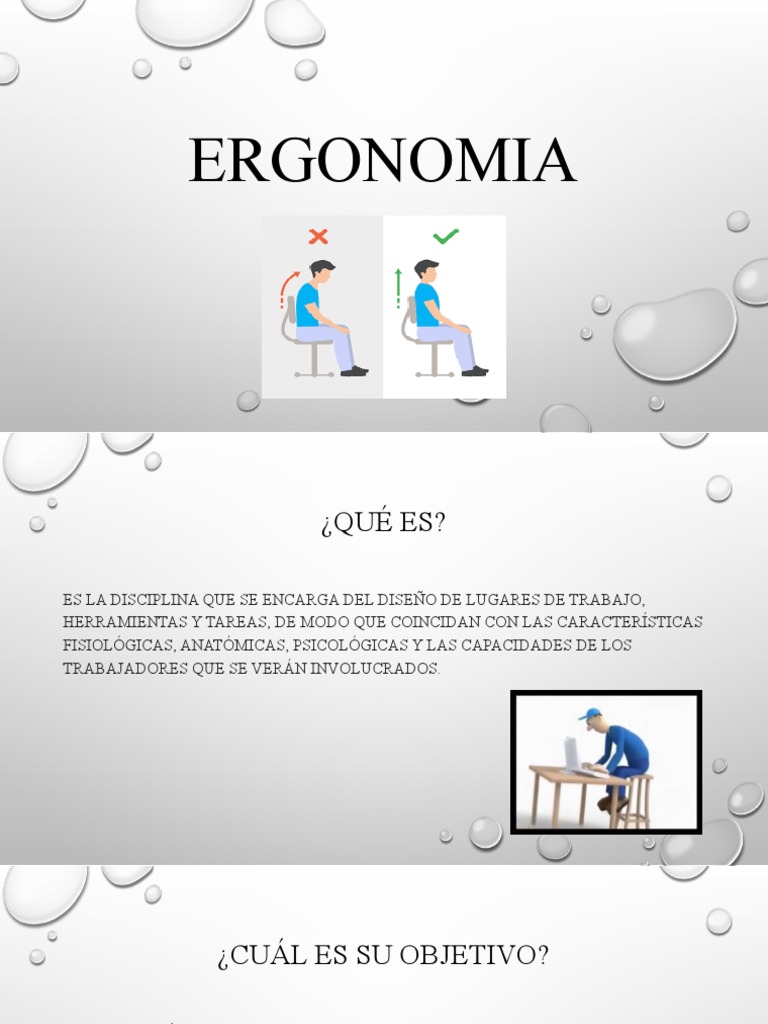Charla de Ergonomia Murgisa | PDF | Factores humanos y ergonomía | Ciencias de la Salud