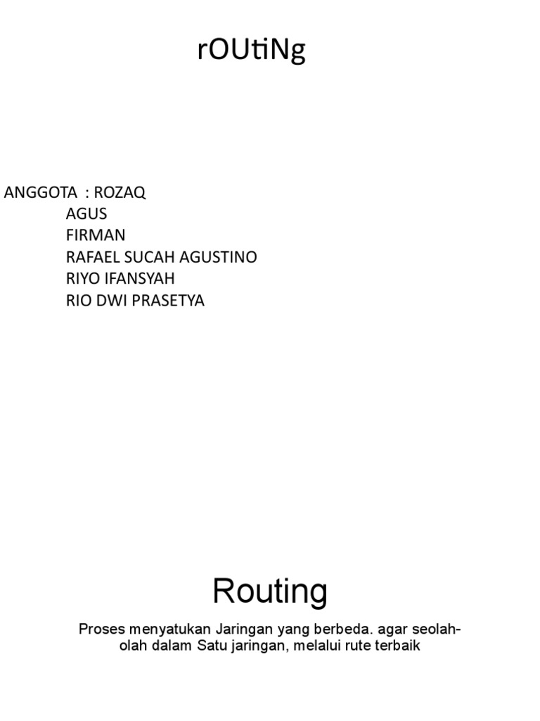 Dynamic Routing | PDF Dynamic Routing | PDF