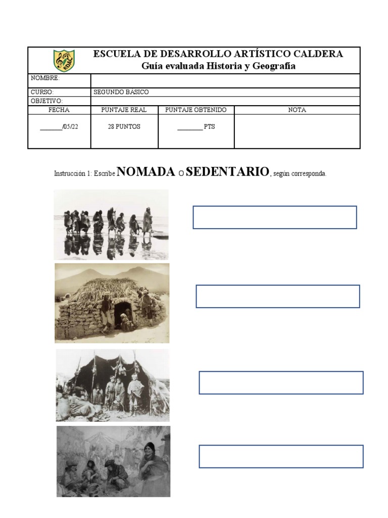 Guía Evaluada de Historia | PDF