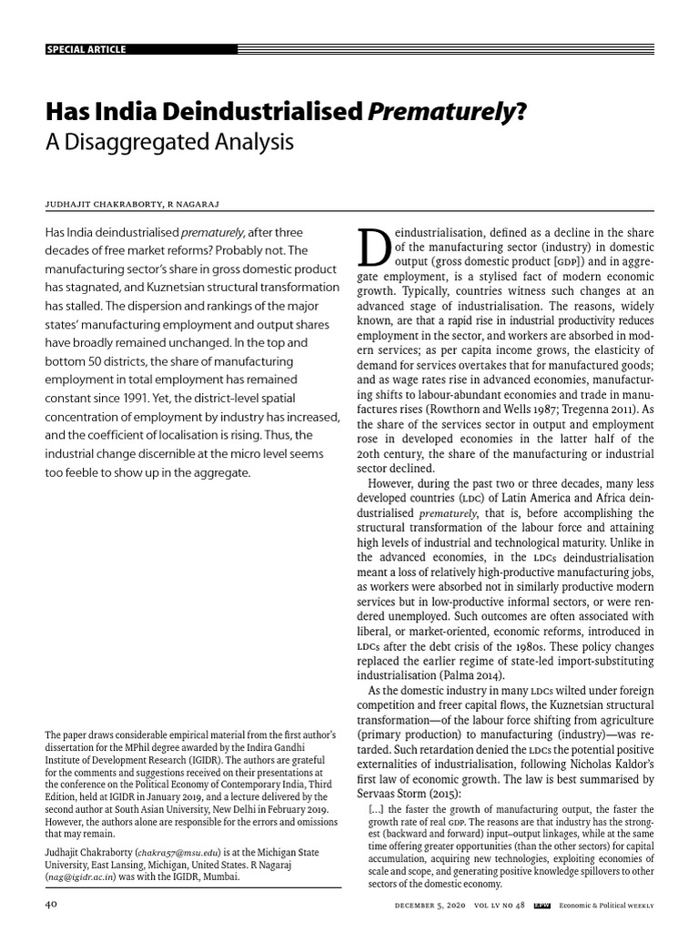 Chakraborty and Nagaraj (2020) | PDF