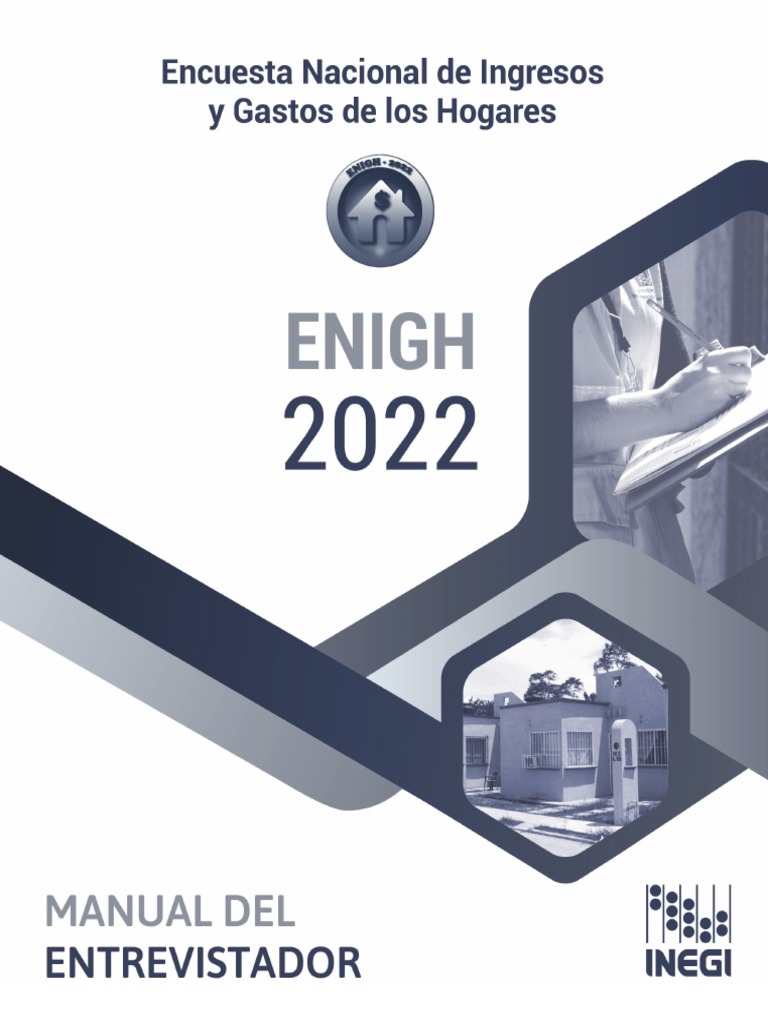 Manual Del Entrevistador Enigh 2022 | PDF | Área rural | Cuestionario