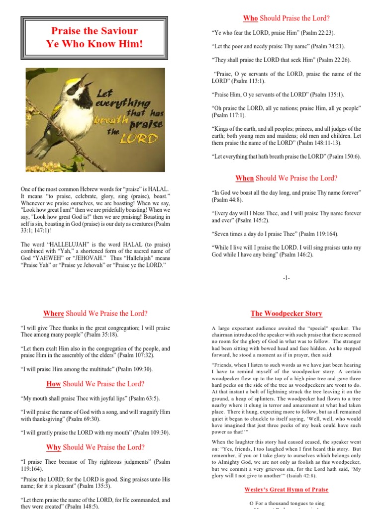 Praise | PDF