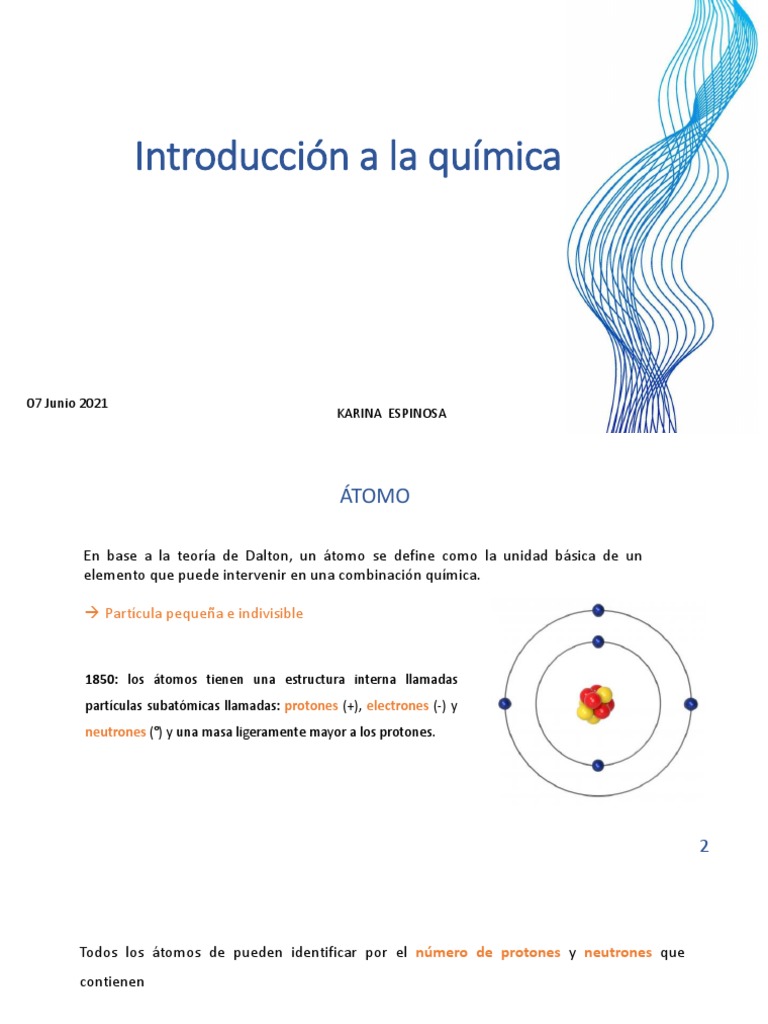Introducción A La Química | PDF