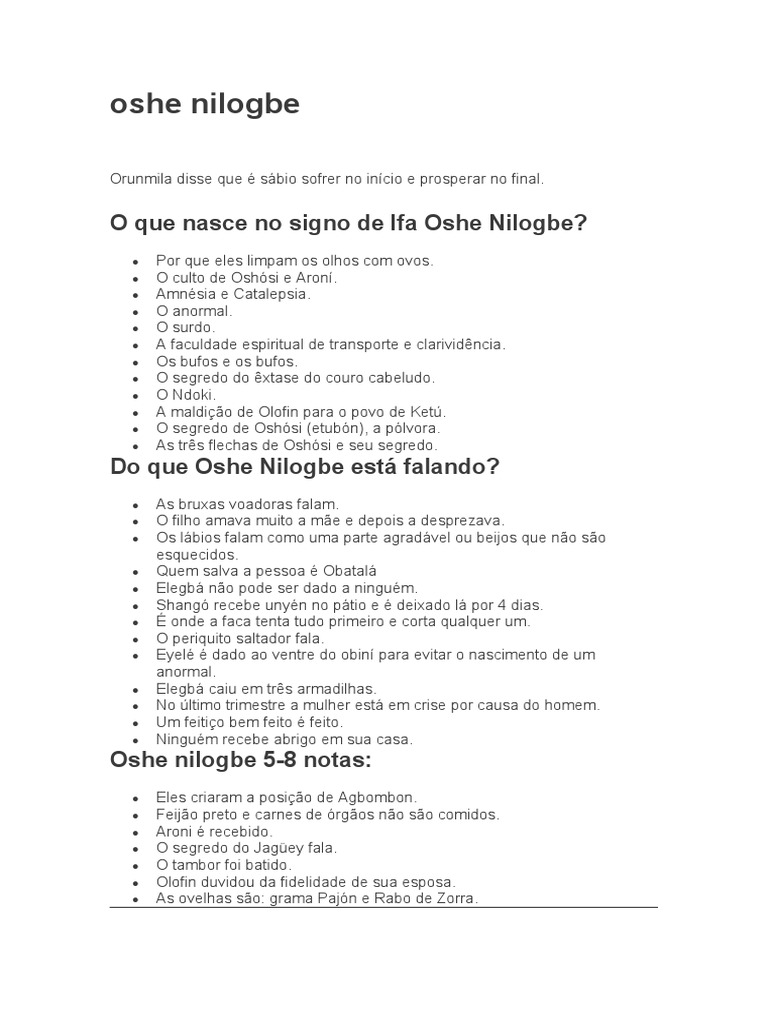 Oshe Nilogbe | PDF