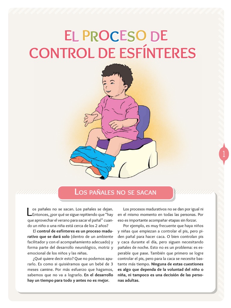 El Proceso de Control de Esfínteres | PDF