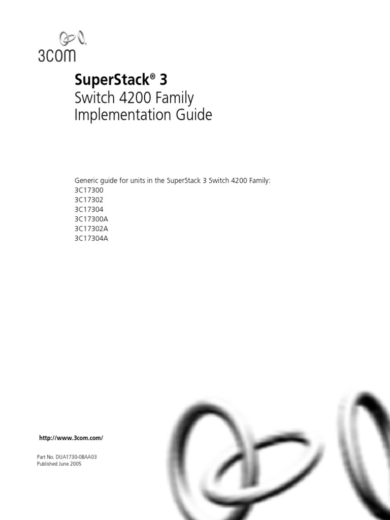 3com SuperStack 3 Implementation | PDF
