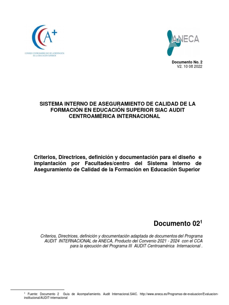 SIAC: Calidad Educativa en Centroamérica | PDF | Evaluación | Método de enseñanza