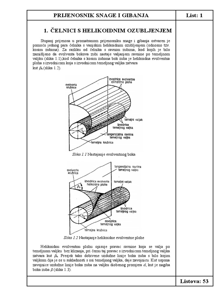 Reduktora - 1.grupa Unsb | PDF