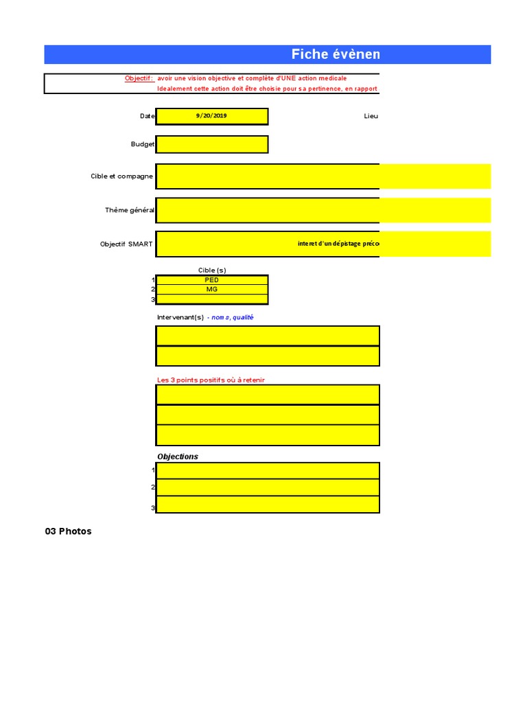 Compte Rendu Staff Et Évenement | PDF