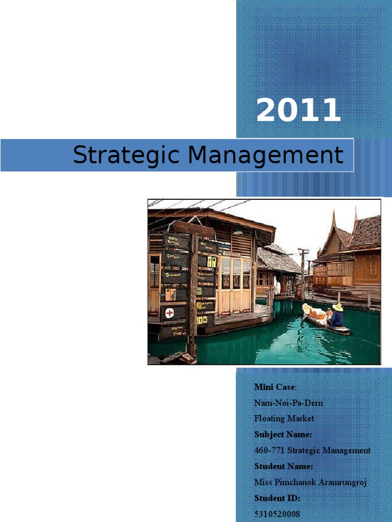 Strategic Management: Mini Case | PDF | Swot Analysis | Strategic ...