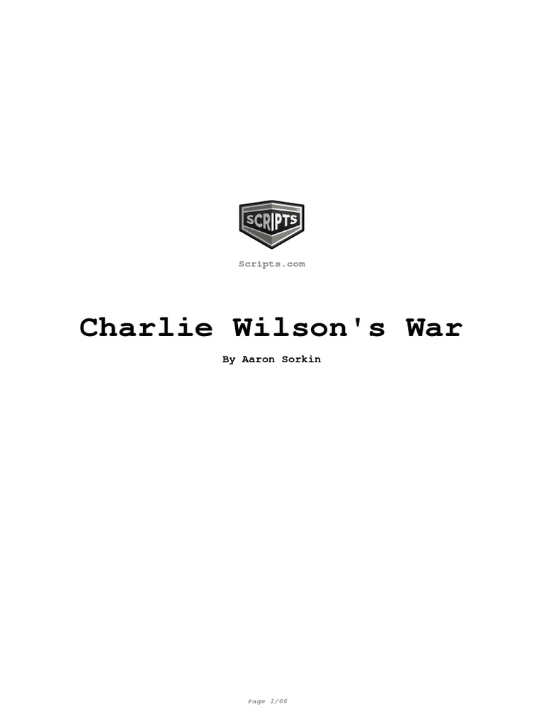 Charlie Wilsons War | PDF | Central Intelligence Agency