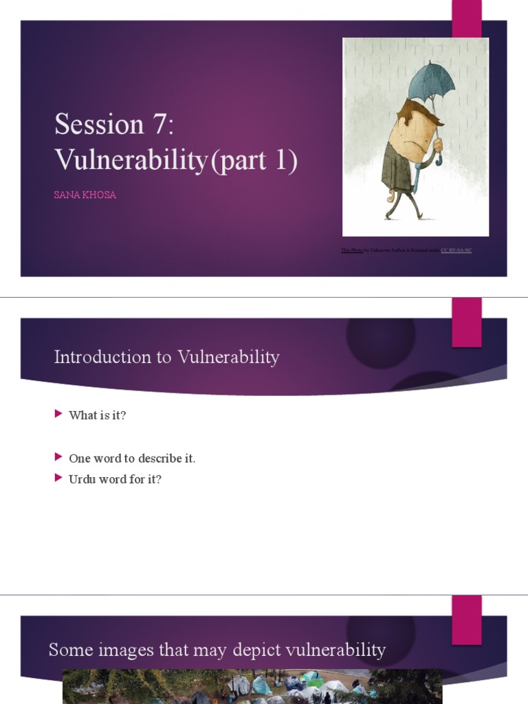 Session 7 Vulnerability Part 1 Pdf 