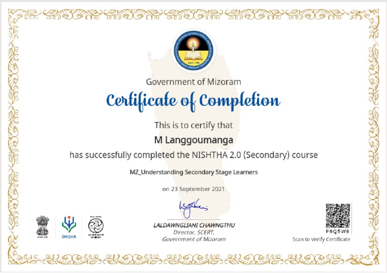 Course 5 Understanding Secondary Stage Learners Certificate | PDF