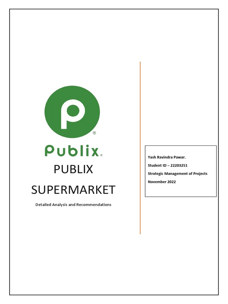 Publix Updated | PDF