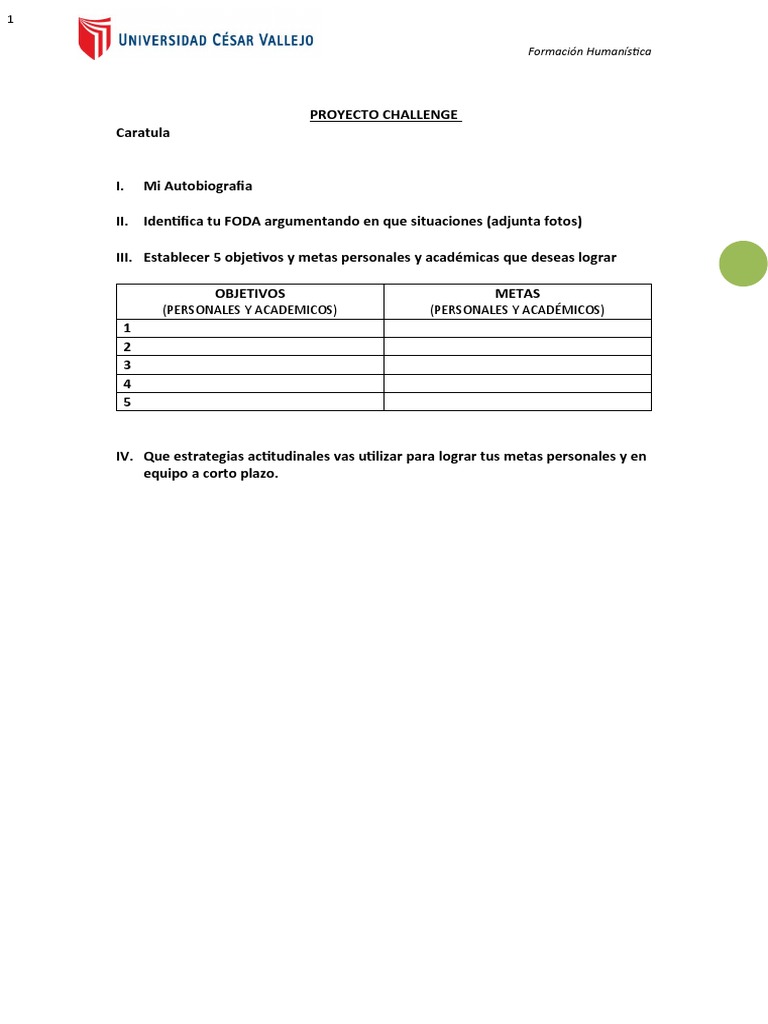 1° Proyecto Challenge 14 | PDF
