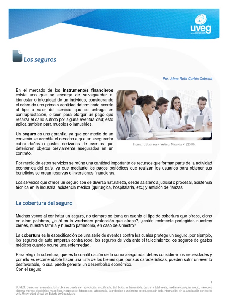 U2 Los Seguros | PDF | Seguro | Hospital