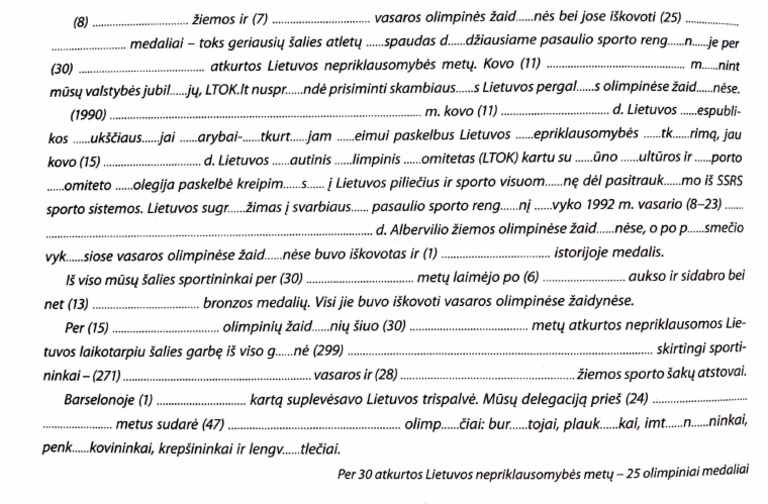 Skaitvardziu Rasyba | PDF