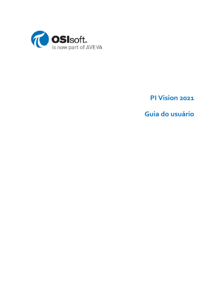 PI Vision 2021 User Guide PT | PDF