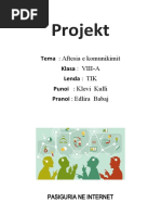 Interneti, Perparesit Dhe Mangesite | PDF