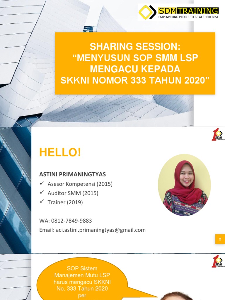 Pedoman Menyusun Sop Fix | PDF