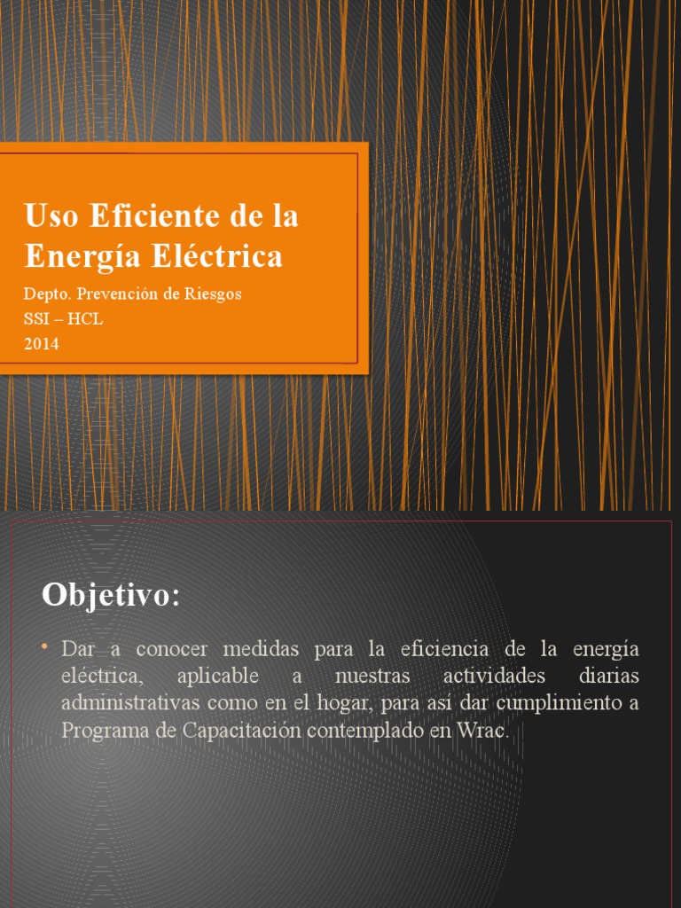Guía práctica para el uso eficiente de la energía eléctrica | PDF | Uso eficiente de energía ...