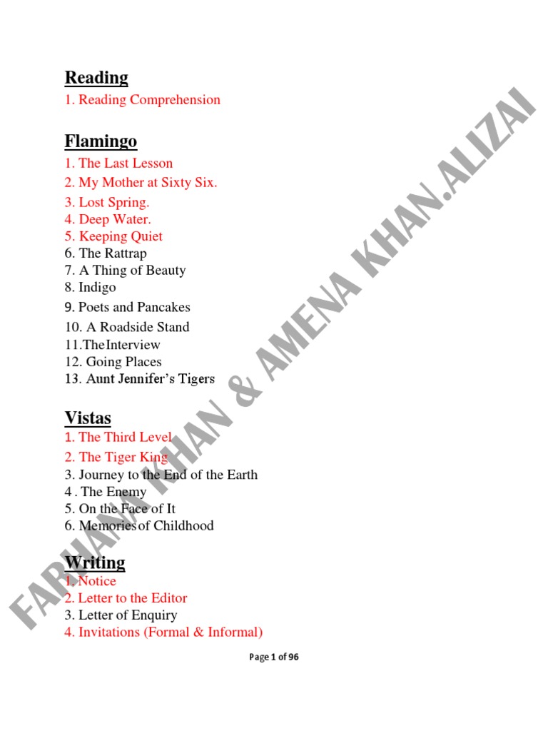 English Notes Grade 12 | PDF | Mahatma Gandhi | Swimming