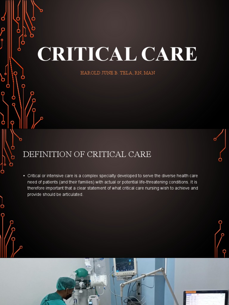 Critical Care | PDF | Intensive Care Medicine | Nursing