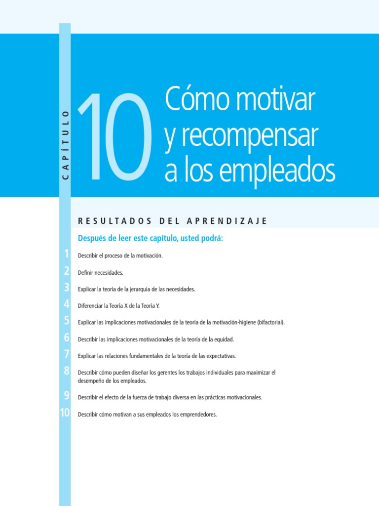 Cómo Motivar y Recompensar A Los Empleados | PDF