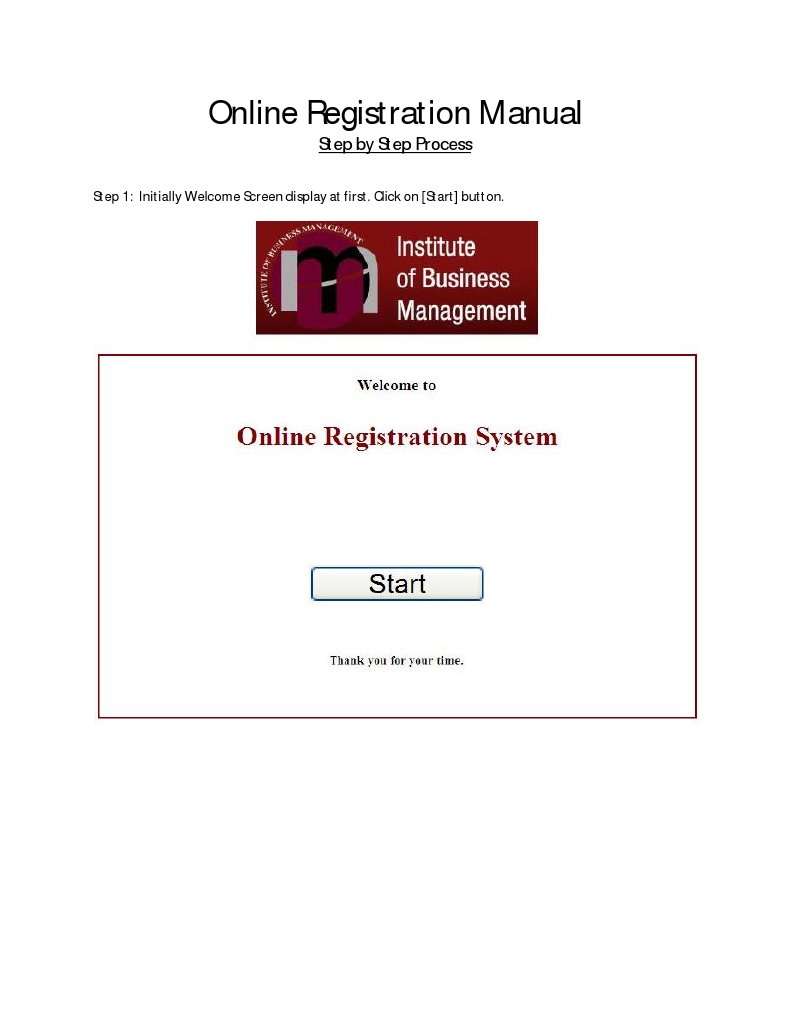 Step-by-Step Online Registration Guide | PDF | Login | Digital Technology
