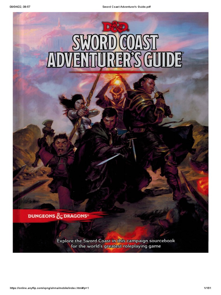 Sword Coast Adventurer's Guide | PDF | Fantasy Role Playing Games
