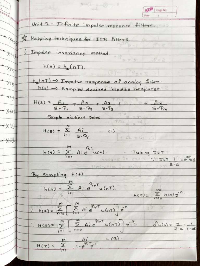 DSP Notes After MSE | PDF | Signal Processing | Telecommunications ...