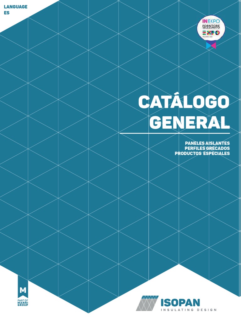 Catalogo Isopan | PDF | Aislamiento térmico