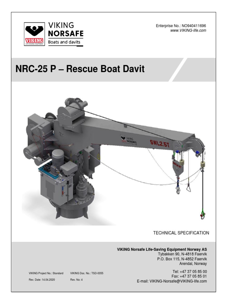 NRC 25 P DS 0355 4 | PDF | Brake | Boats