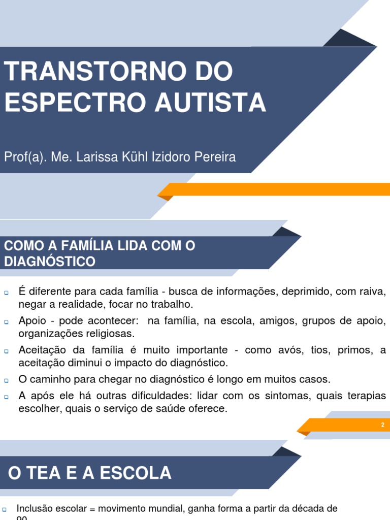 Aba Aula 6 | PDF | Autismo | Espectro do autismo