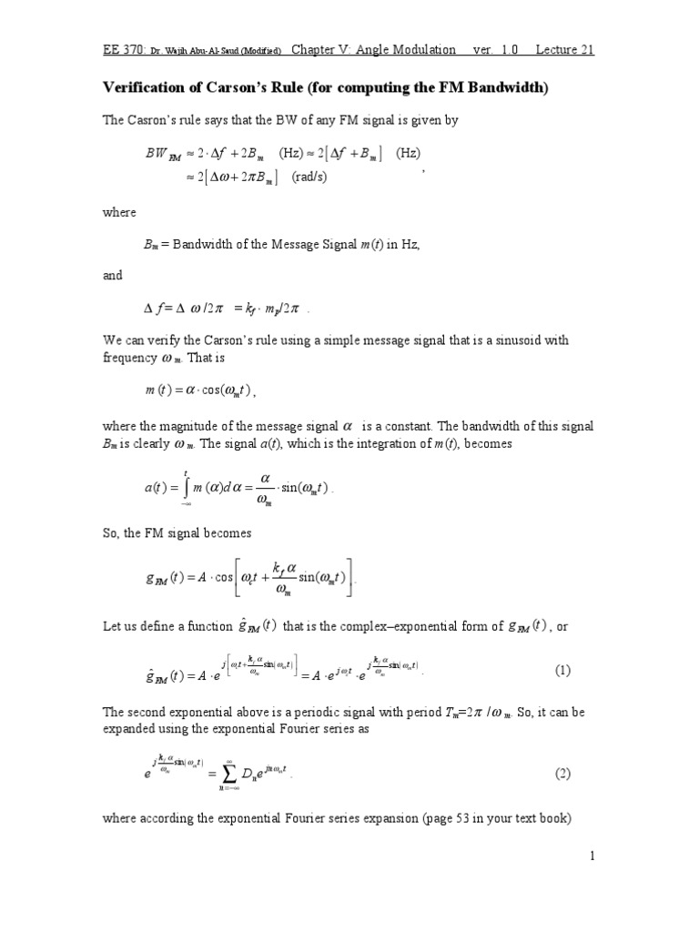 21 Carsons Rule | PDF