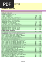 Rendimientos y Basicos Cmic | PDF