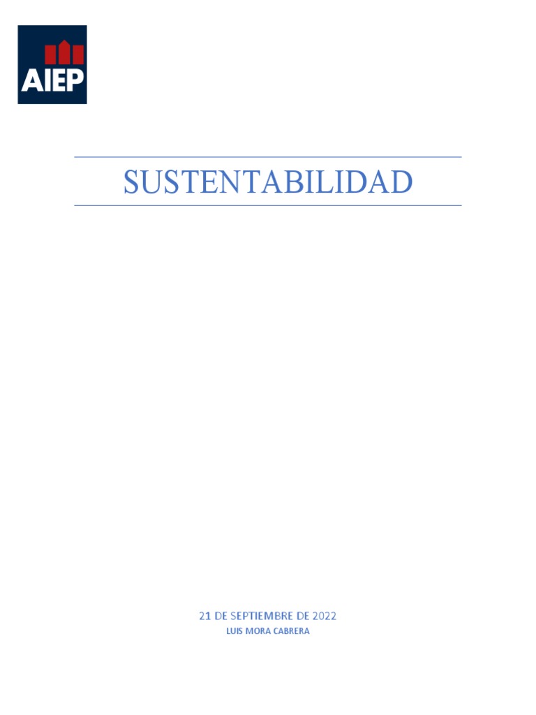 Sustentabilidad | PDF | Sustentabilidad | Entorno natural Sustentabilidad | PDF | Sustentabilidad | Entorno natural