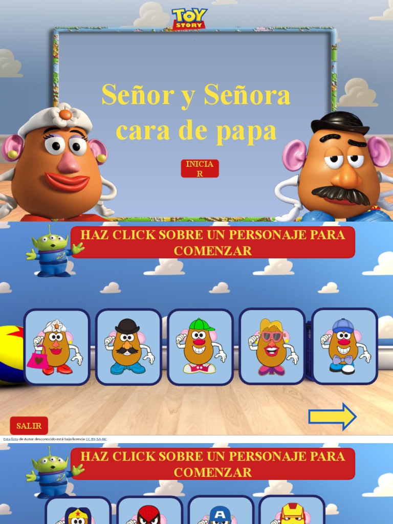 SR y Sra Cara de Papa | PDF