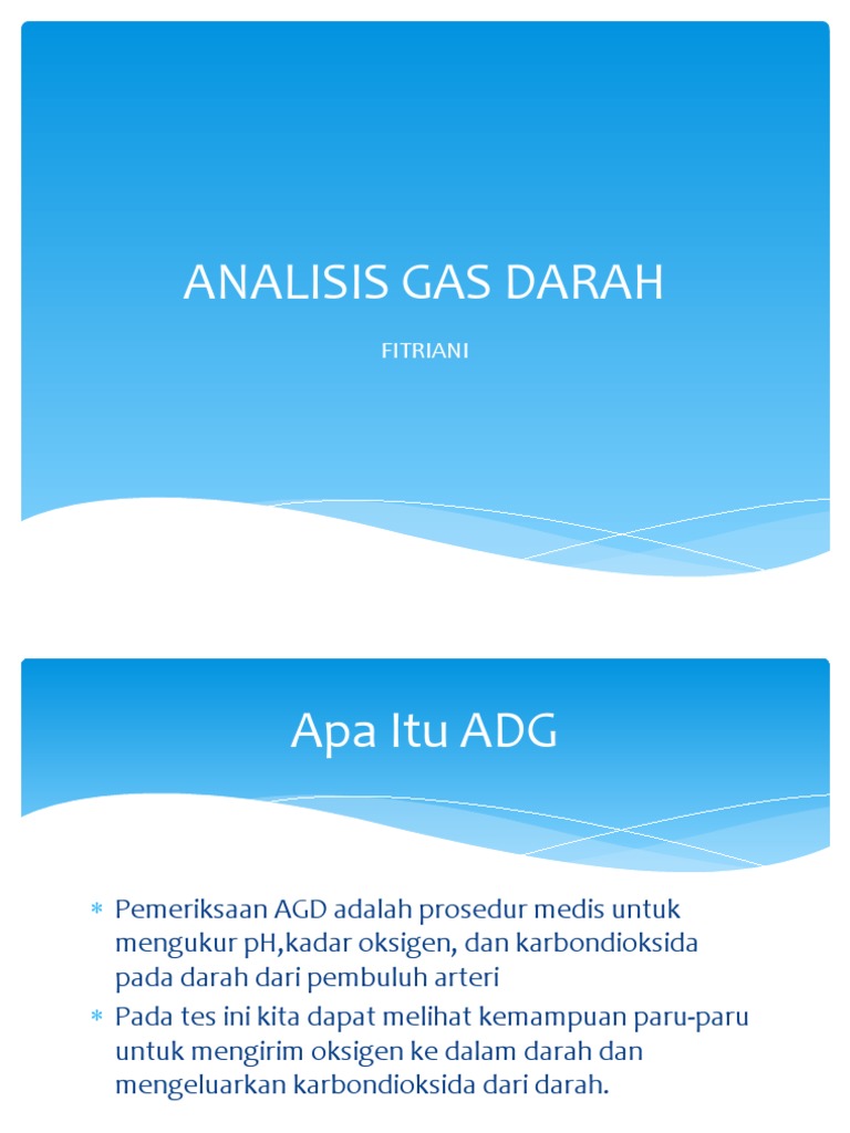 Analisis Gas Darah | PDF