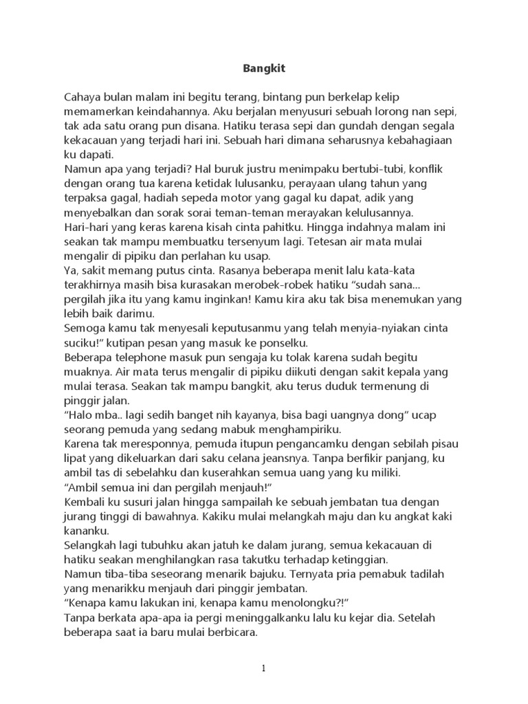 10 Contoh Cerpen | PDF