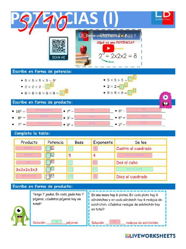 Fichas de Mate | PDF