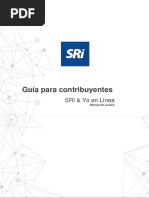 Guía de Facturación Electrónica SRI | PDF | Factura | Informática