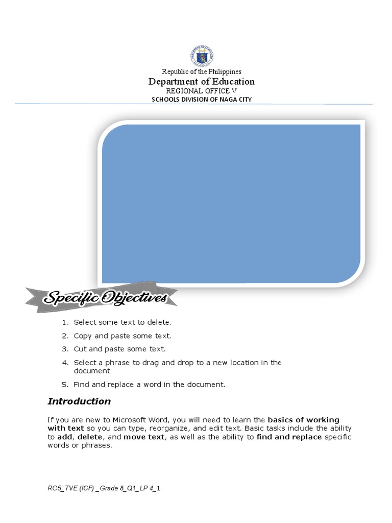 Quarter 1 - Module 4 ICF | PDF