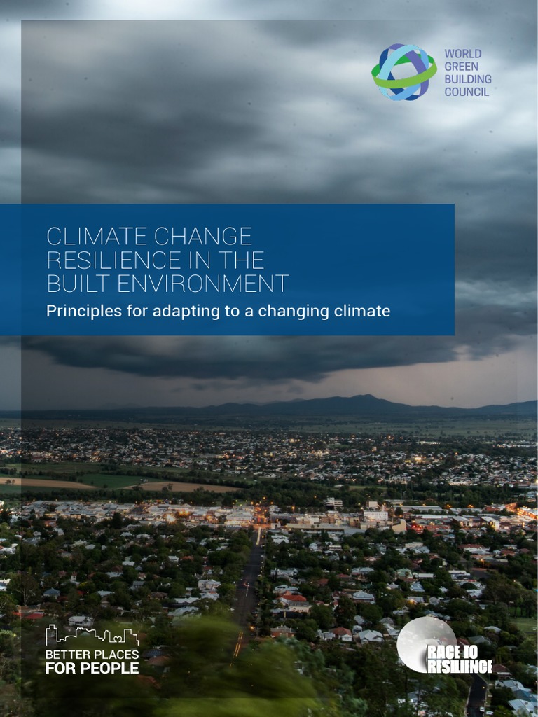 Climate Change in The Built Environment | PDF | Climate Resilience ...