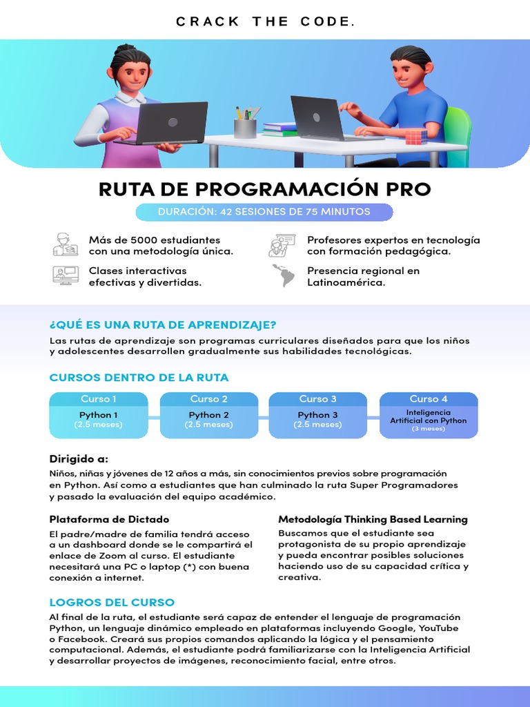 Ruta Programación Pro | PDF | Python (lenguaje de programación) | Edad ...