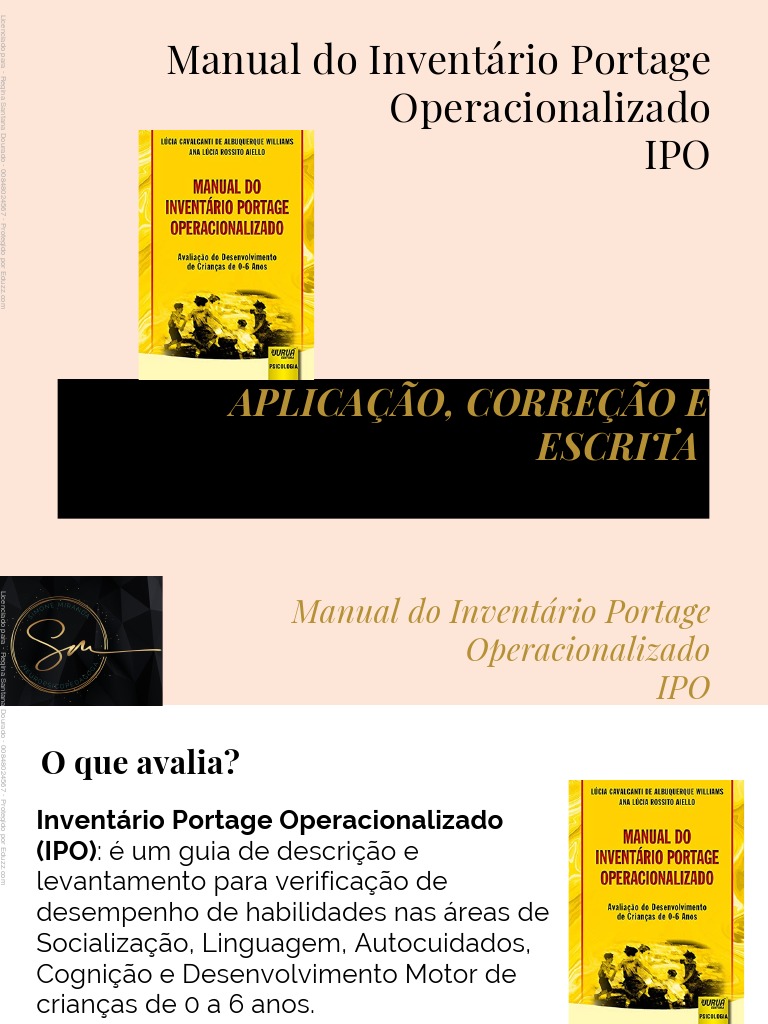 Portage | PDF | Comportamento | Ciências comportamentais