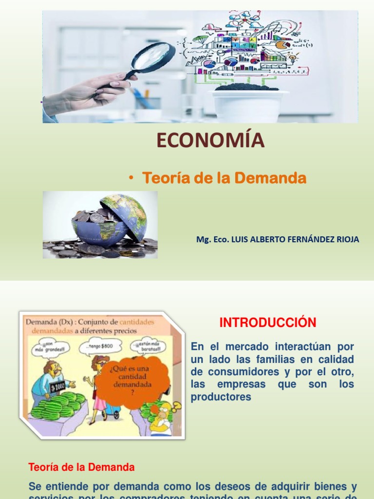 Concepto de Demanda en Economía | PDF | Curva de demanda | Oferta y demanda