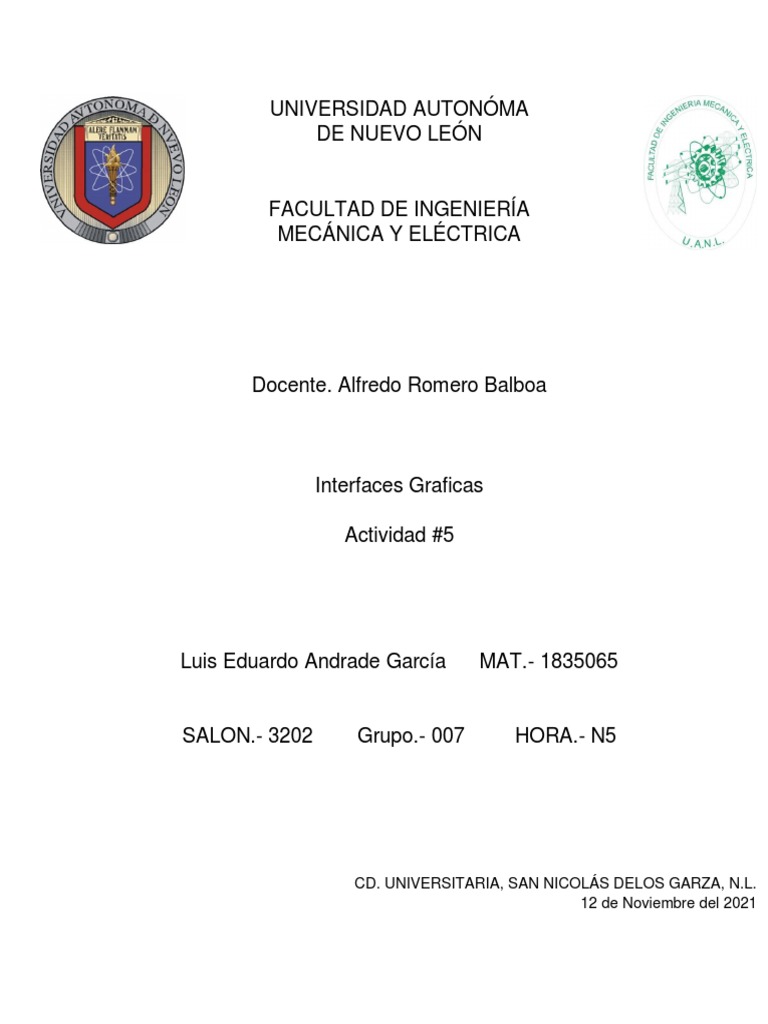Tipos y Funciones de Interfaces Gráficas | PDF | Arte | Informática