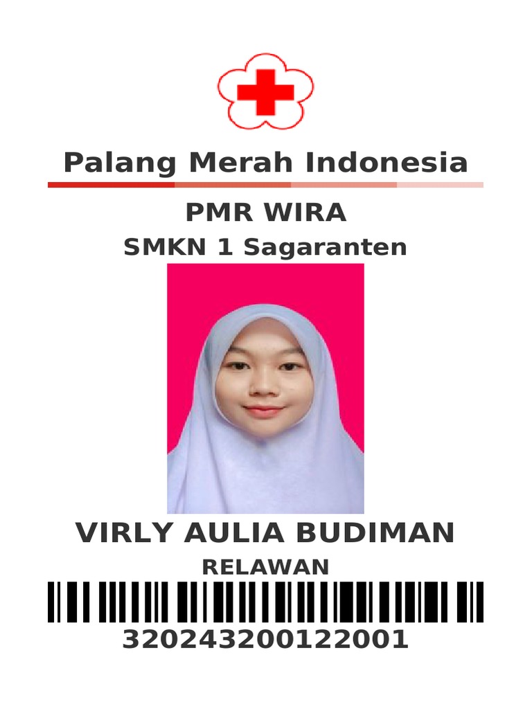 Kartu Relawan PMR SMKN 1 Sagaranten | PDF | Griya & Taman